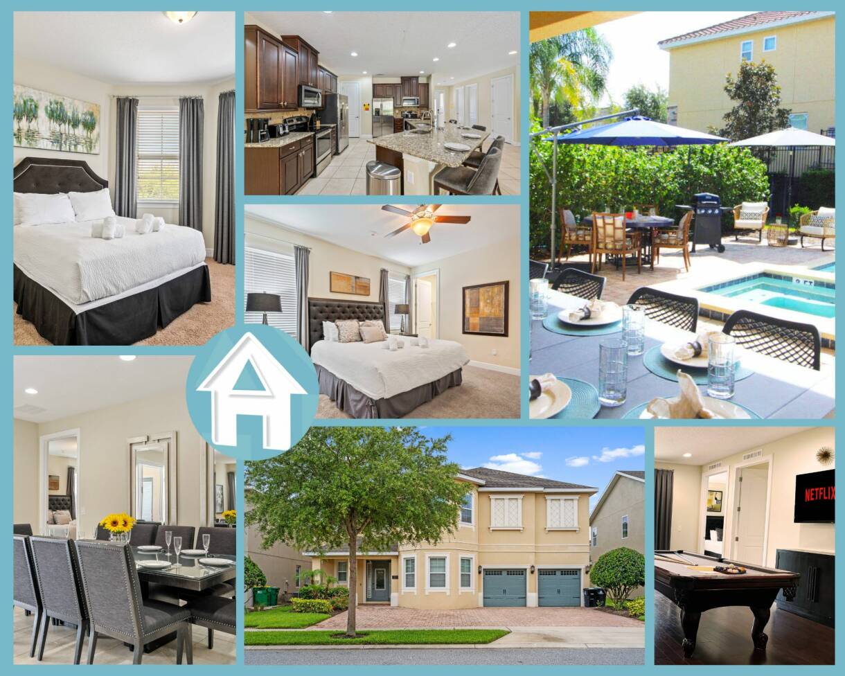 Encore Resort 11 Bedroom Home with Pool (2314) - Aco Vacation Homes