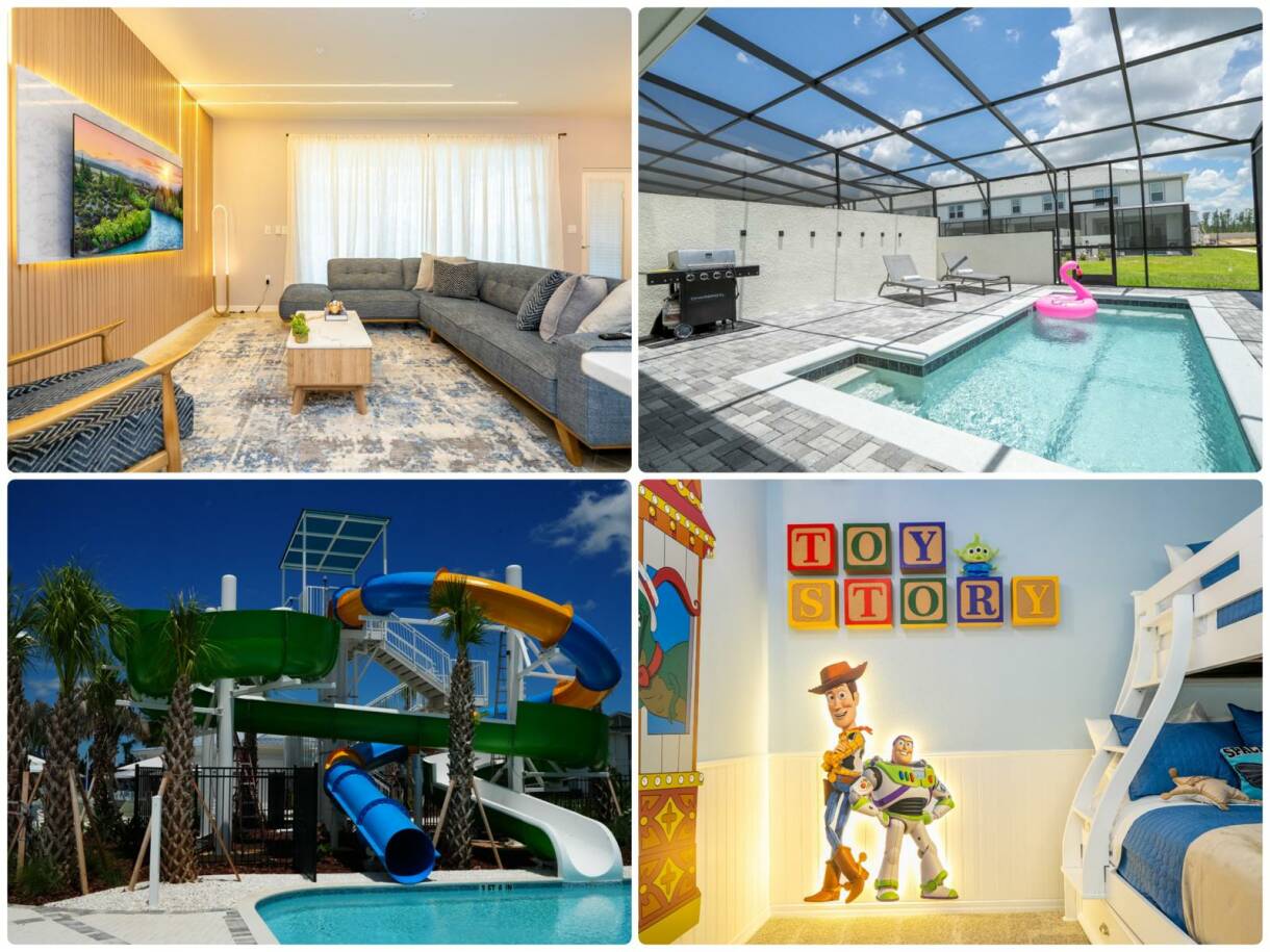 DLuxx Fun House w Private Pool! Themed Rooms 16101 - DLuxx Vacation Homes